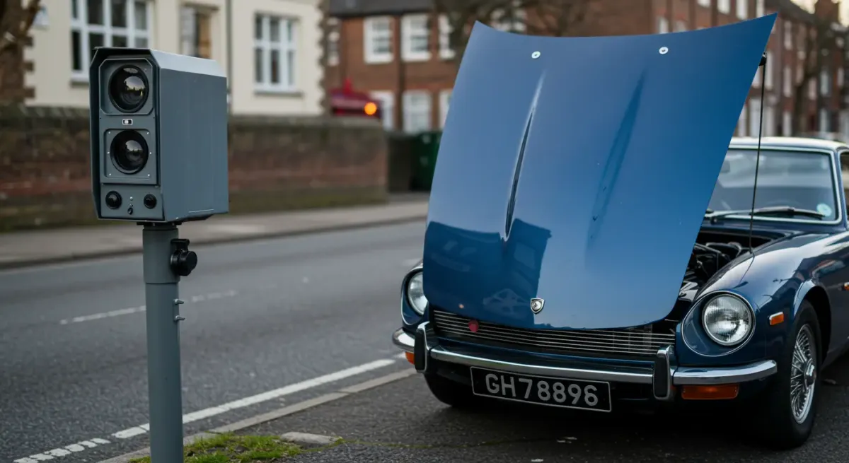NSW Driver Blocks Speed Camera