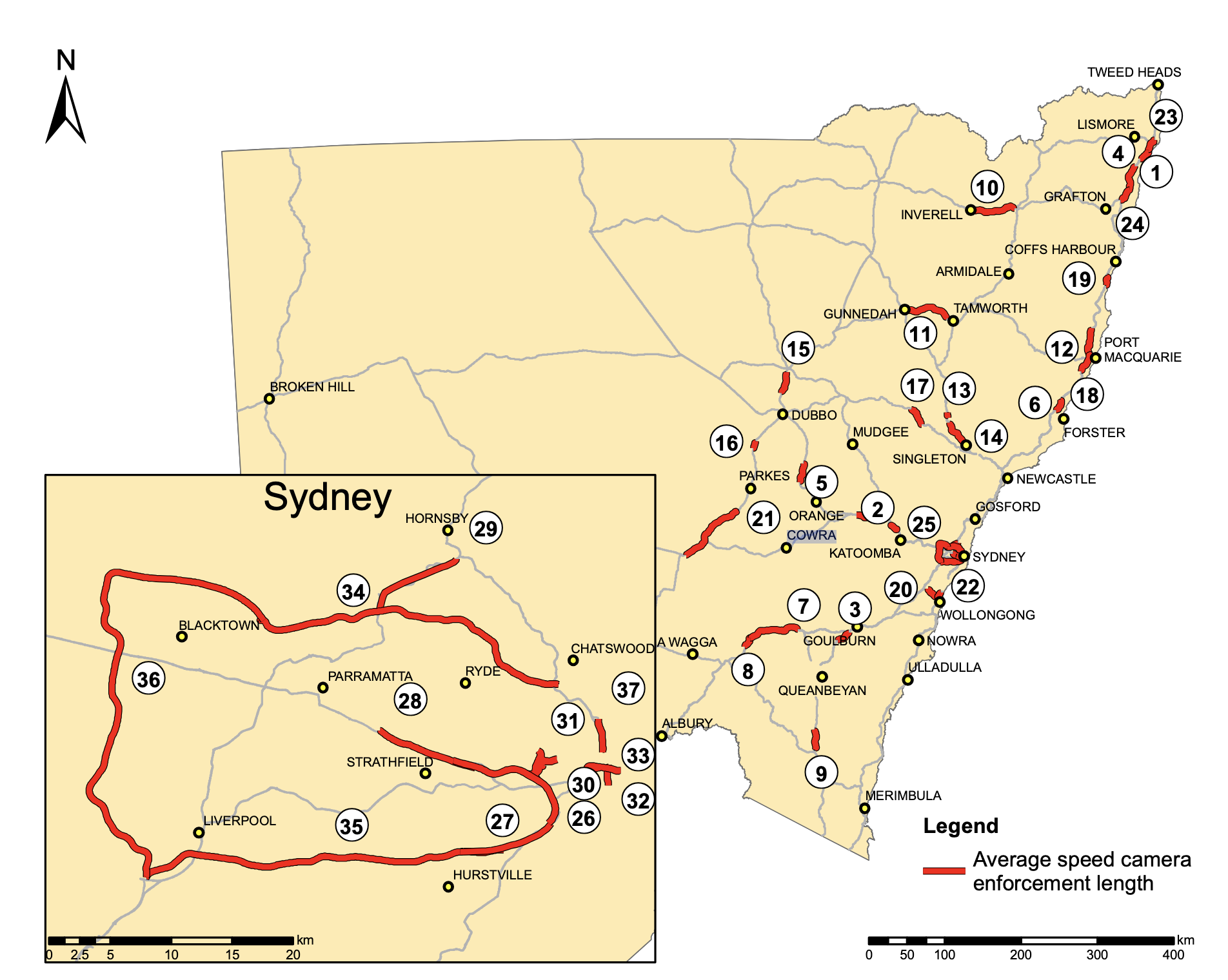 NSW Average Speed Cameras for All Vehicles: What Drivers Need to Know